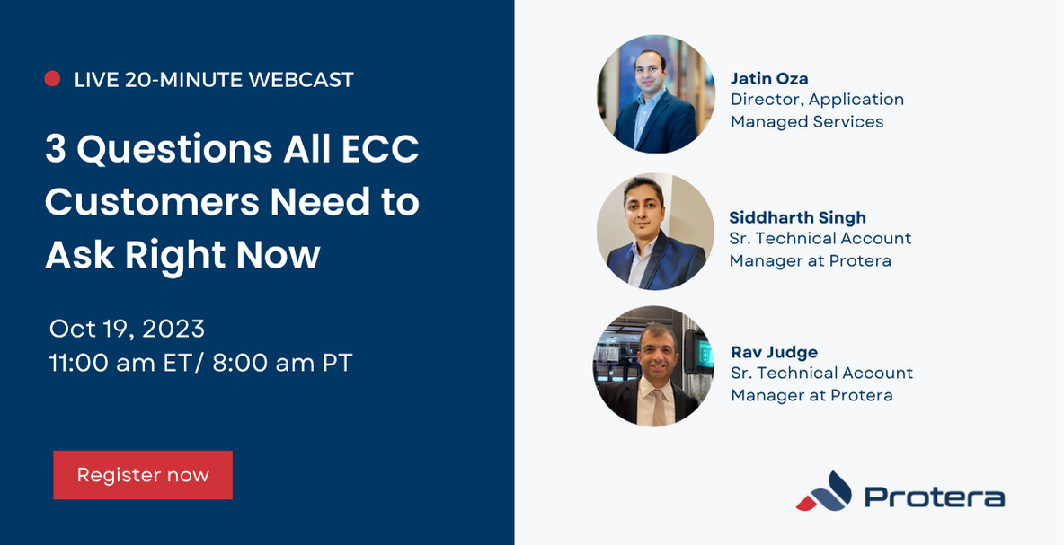 3 Questions All ECC Customers Need to Ask Right Now